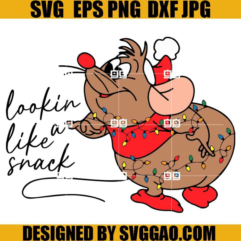 Disney Gus Gus SVG, Lookin Like A Snack SVG, Boojee Christmas SVG – SVGGAO