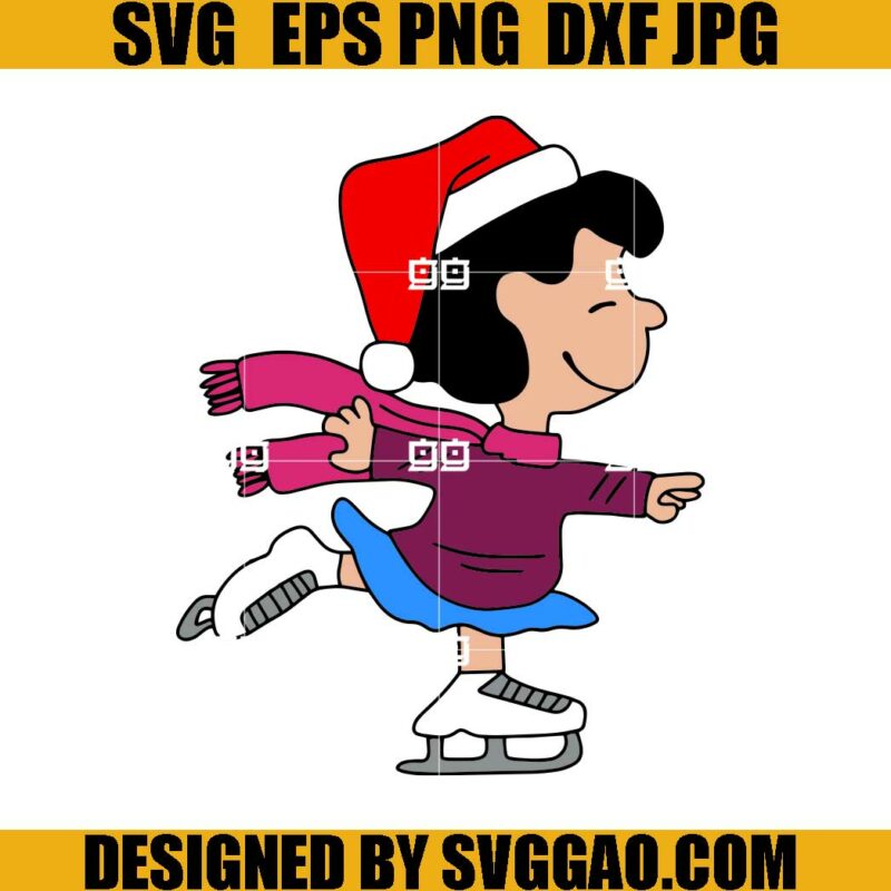 Lucy Peanuts Winter Christmas SVG, Charlie Brown Chrsitmas SVG, Lucy ...
