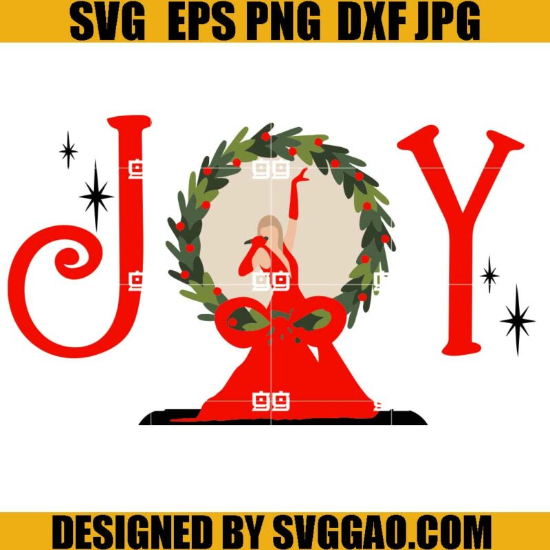 Joy Merry Swiftmas SVG, Merry Swiftmas SVG, Red Album Eras Concert ...