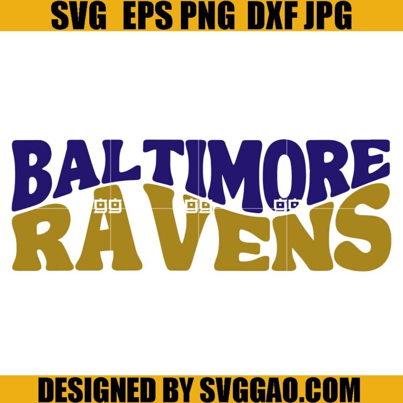 Baltimore SVG, Ravens Football SVG, Super Bowl SVG