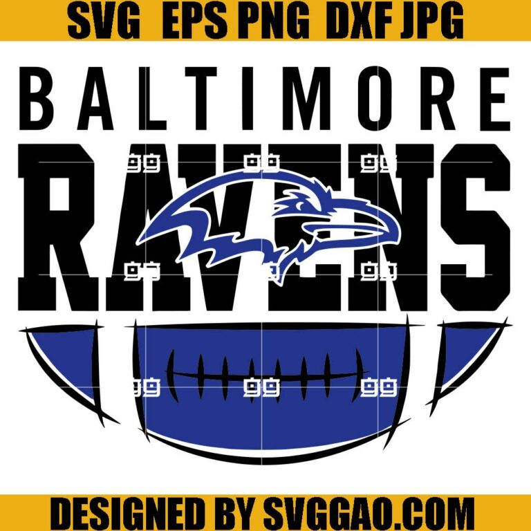 Baltimore Football SVG, Football Team SVG
