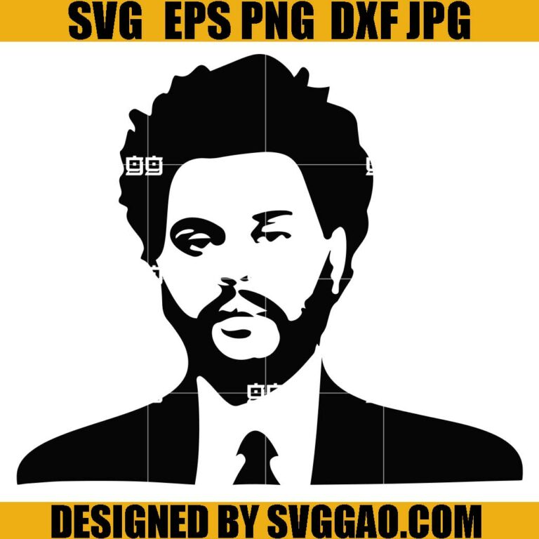 The Weeknd SVG, Weeknd SVG – SVGGAO