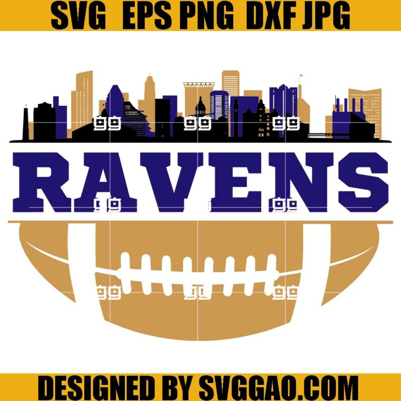 Ravens SVG, Football SVG, Baltimore SVG