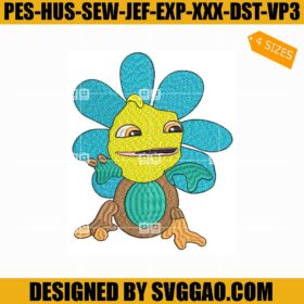 Pascal Tangled Embroidery Design, Rapunzel Tangled Embroidery File