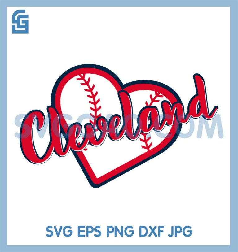 Cleveland Baseball Team SVG, Baseball Team SVG, MLB SVG – SVGGAO