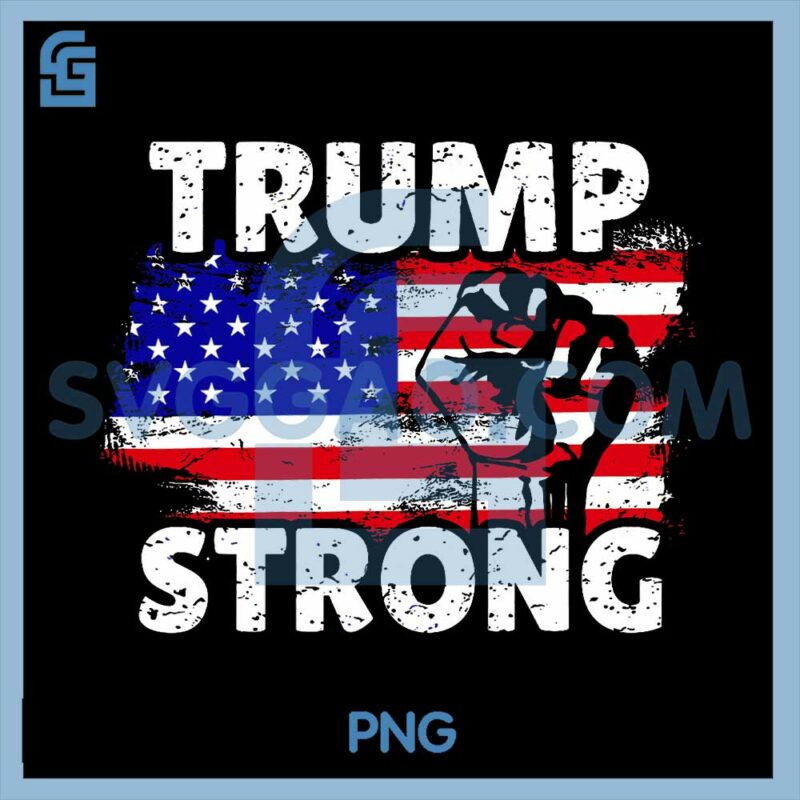 Trump Strong rally Trump 2024 PNG, Trump Shot PNG – SVGGAO