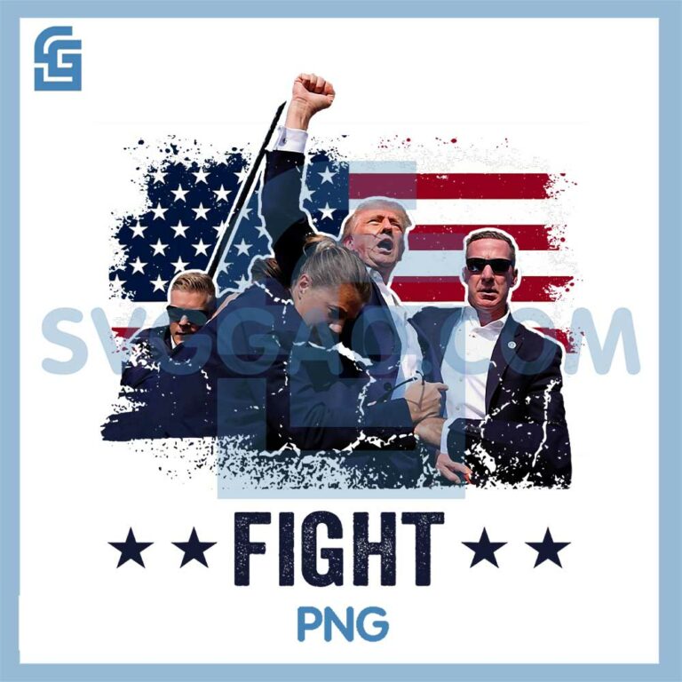 Trump 2024 Fight Fist Rally Trump PNG, Rally 2024 American Flag PNG ...