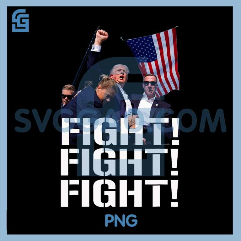 Trump Fight Fight Fight PNG, Trump Defiant PNG, Trump Shot Fist Pump ...