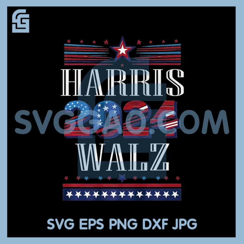 Harris Waltz 2024 PNG, Kamala Harris Tim Waltz 2024 Election PNG