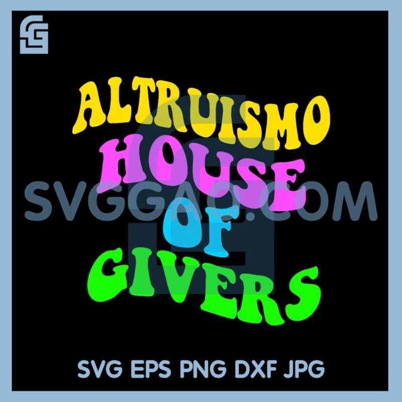 ALTRUISMO House Of Givers PNG, RCA Givers School Spirit PNG