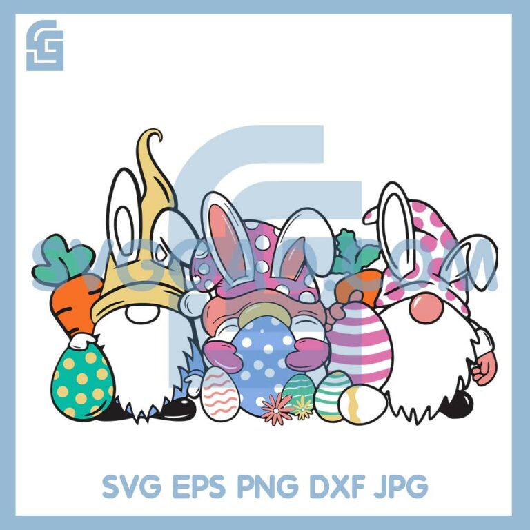 Easter Gnome Carrot Svg, Easter Bunny Gnomes Svg – SVGGAO