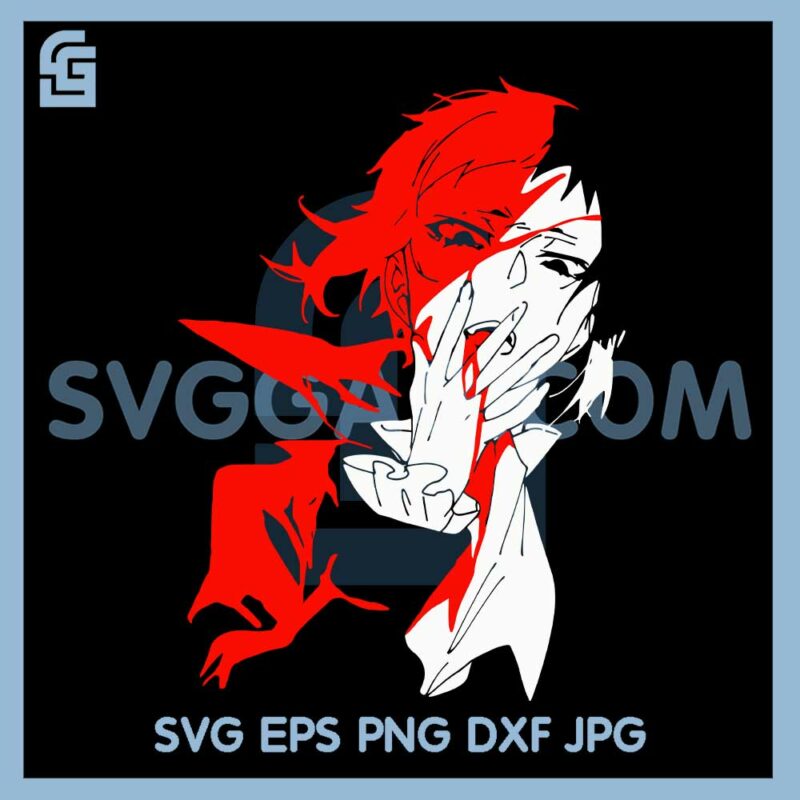 Anime Gift Red Melt Svg, Love Anime Red Svg, Anime Manga Red Svg – SVGGAO