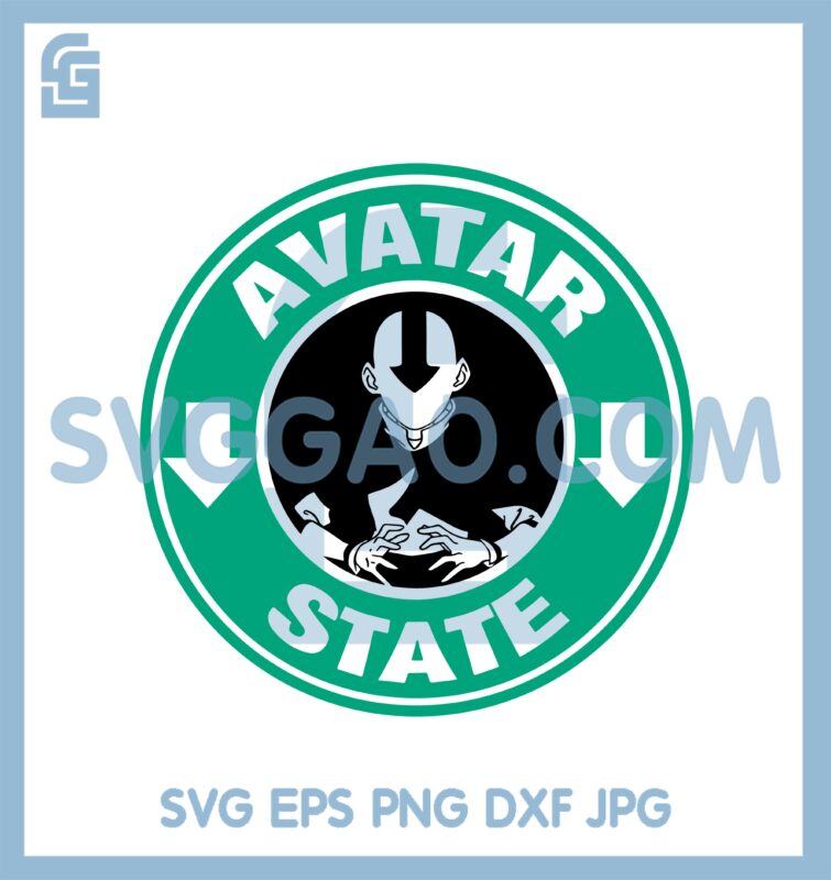 Avatar State Logo Coffee Svg, Avatar State Starbucks Svg, Avatar State ...