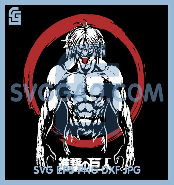 Eren Yeager Jean Kirstein Svg, Eren Attack On Titan Svg, Anime Cartoon ...