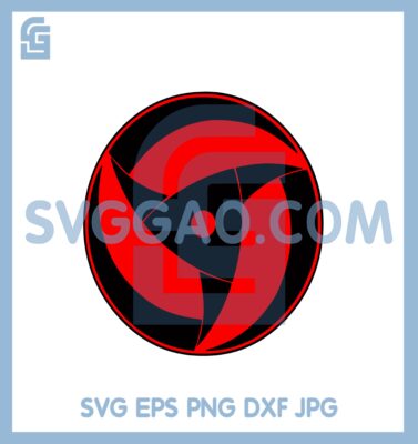 Eternal Sharingan Svg, Mangekyou Sharingan Svg, Anime Naruto Svg