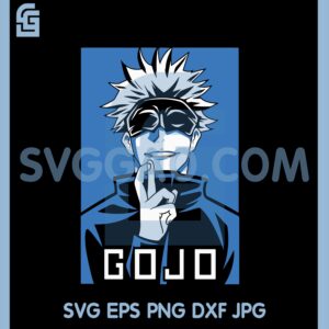 Gojo Satoru Svg, Jujutsu Kaisen Anime Svg, Jujutsu Kaisen Satoru Gojo ...