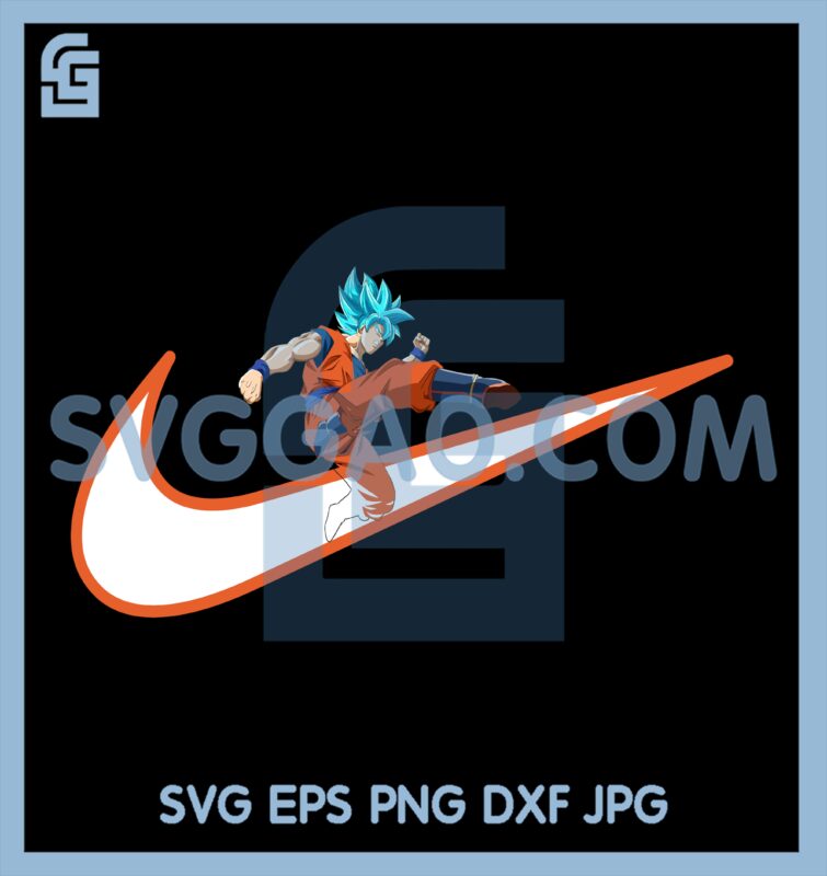 Goku Ball Niker Svg, Dragon Ball Niker Svg, Goku Anime Svg – SVGGAO