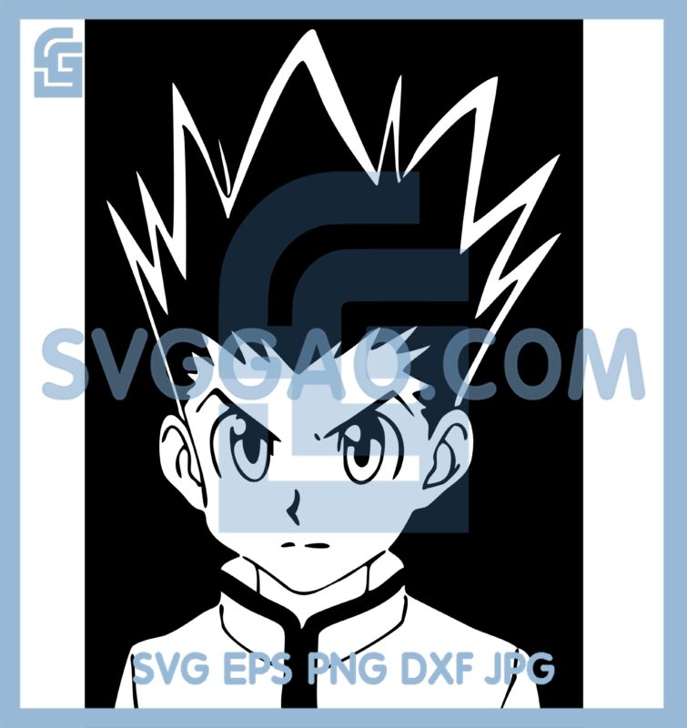 Gon Freecss Hunter X Hunter Svg, Gon Anime Manga Svg – SVGGAO