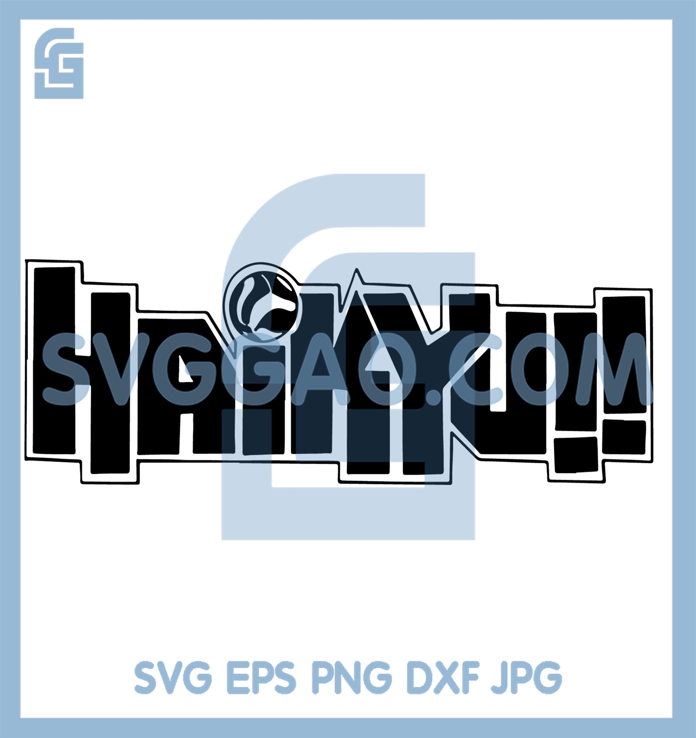 Haikyuu Logo Svg, Anime Kawaii Svg, Haikyu Anime Svg