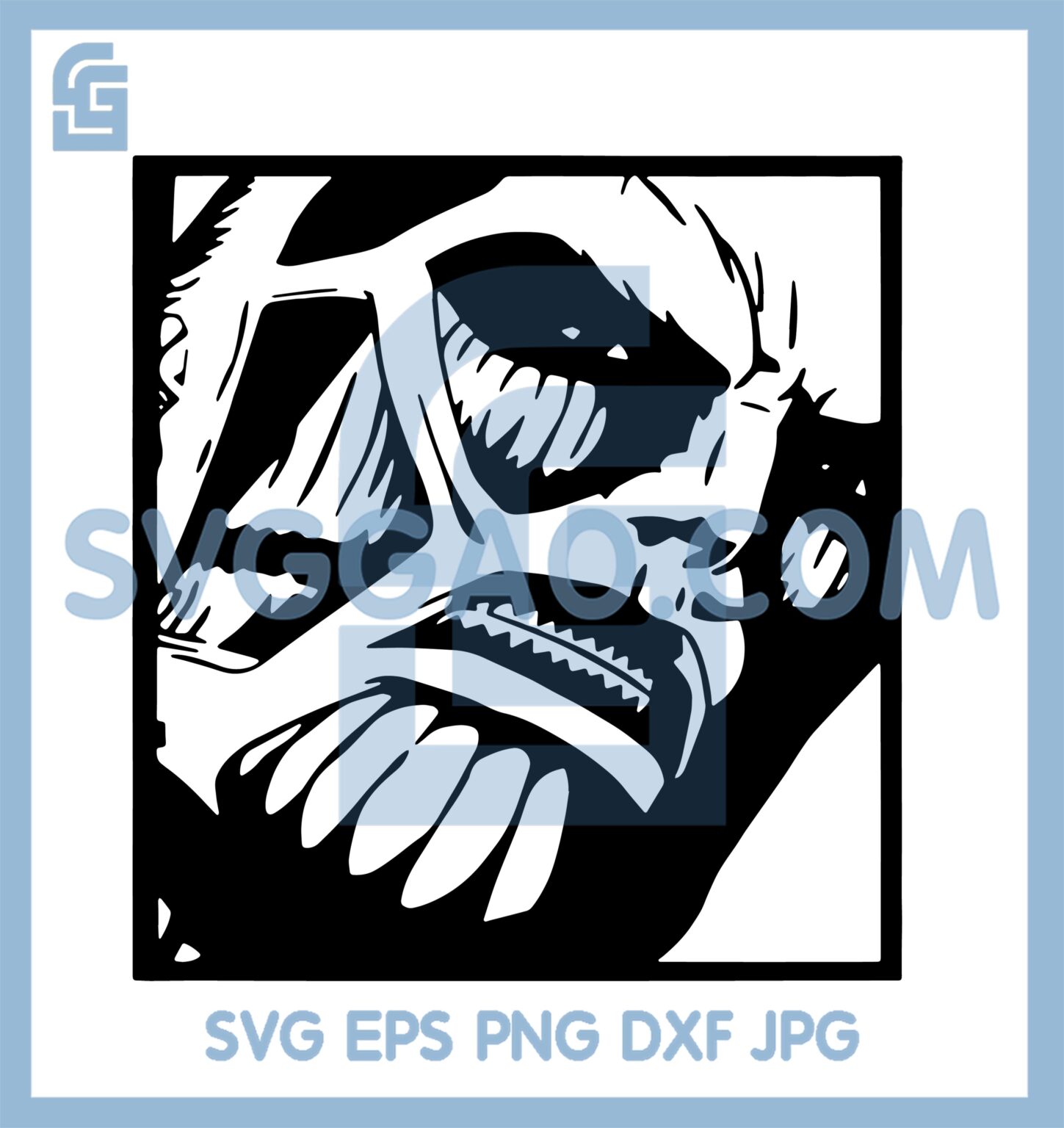 Colossus Titan Face Svg, Colossus Titan Svg Attack On Titan Svg, Anime ...