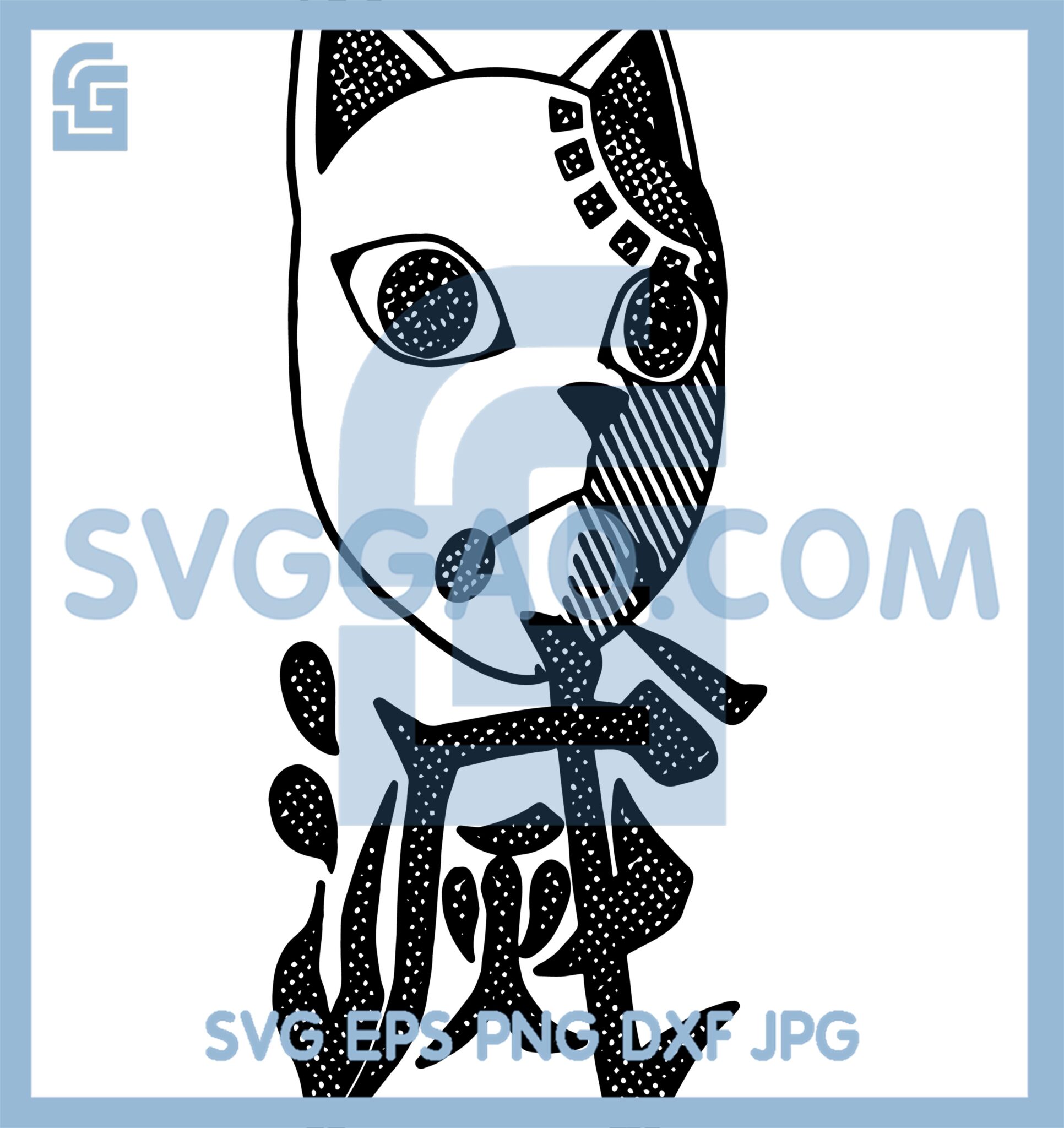 Anime Sasaki Miyo Svg, Demon Slayer Svg, Kitsune Anime Svg – SVGGAO