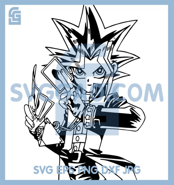 Anime Yami Yugi Svg, Anime Yu Gi Oh Svg – SVGGAO
