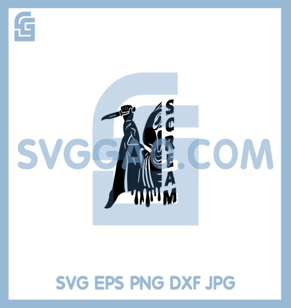 Ghost Face Club Melt Svg, Stranger Things Halloween Ghost Svg – SVGGAO