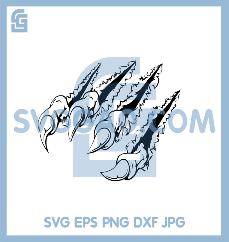Claw Marks SVG, Scratches Svg, Jurassic Svg, Bear Claws SVG – SVGGAO