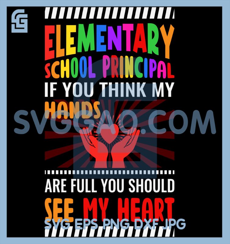 Elementary School Principal SVG