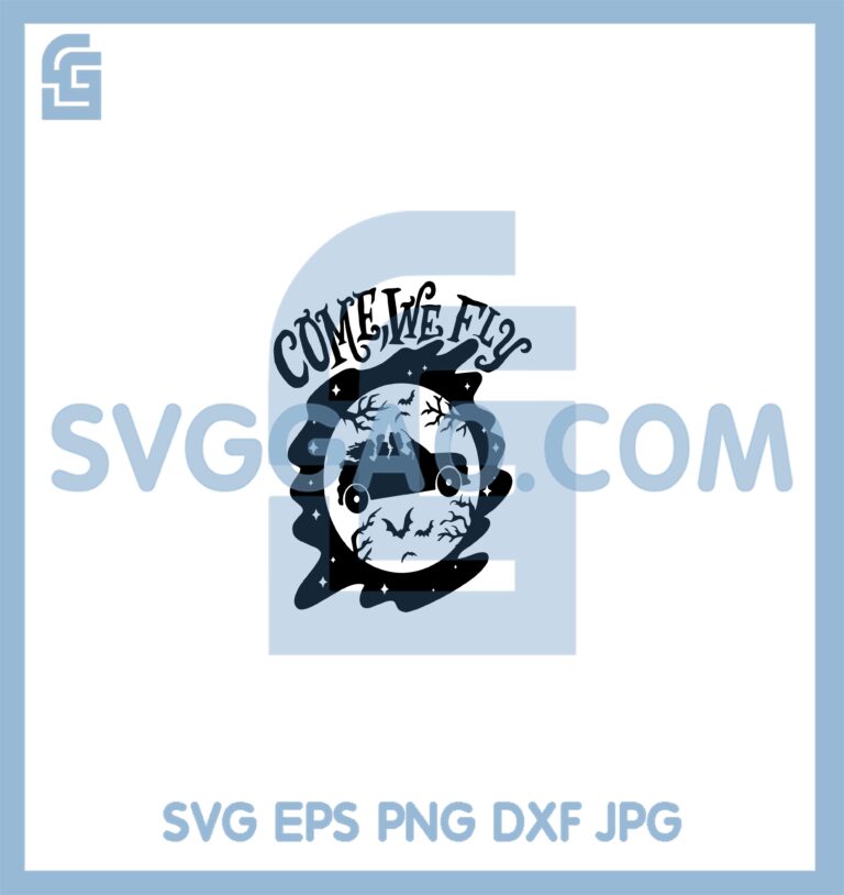 Hocus Pocus Car Halloween Svg, Hocus Pocus Come We Fly Witches ...