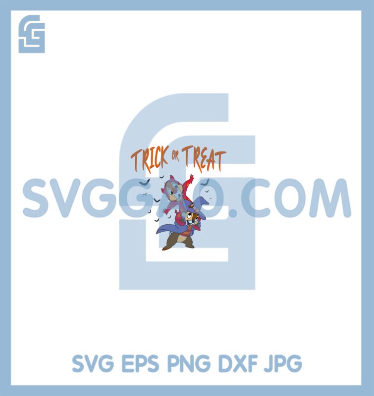 Chip And Dale Halloween Costume Svg, Chip And Dale Mouse And Friends Svg