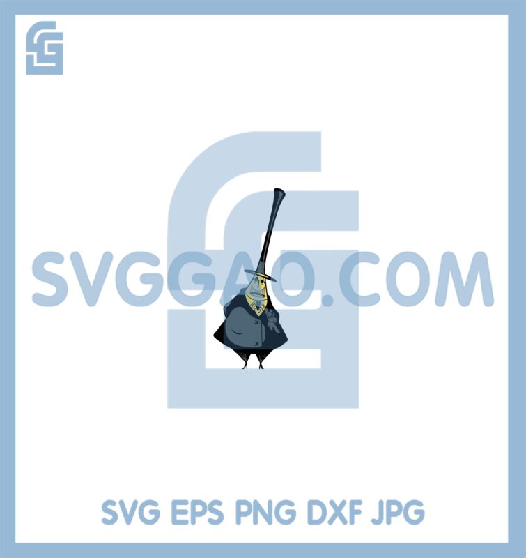 Halloween Mayor Svg, Mayor Nightmare Before Christmas Svg, Mayor Funny Svg
