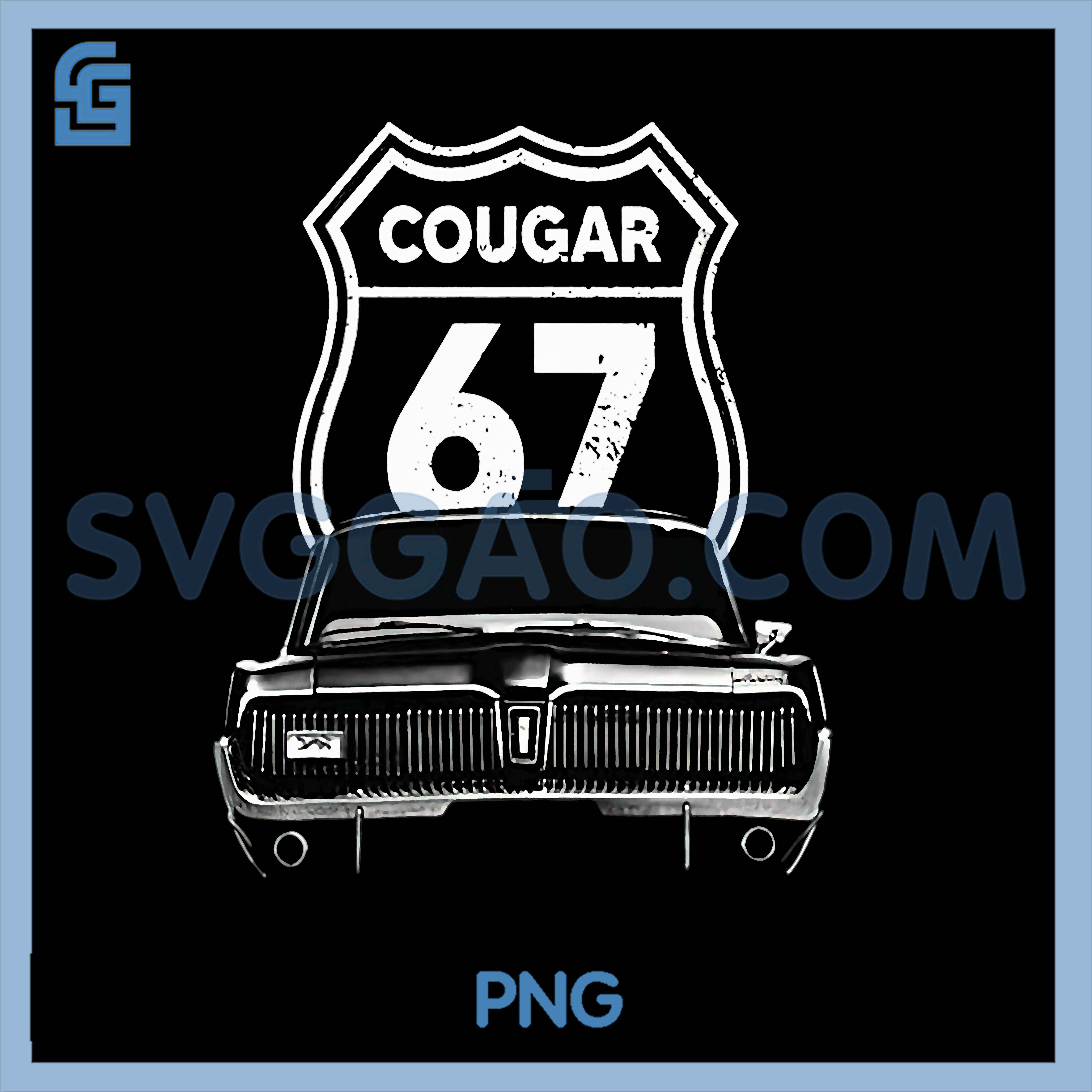 1967 Mercury classic PNG, Cougar cars PNG – SVGGAO