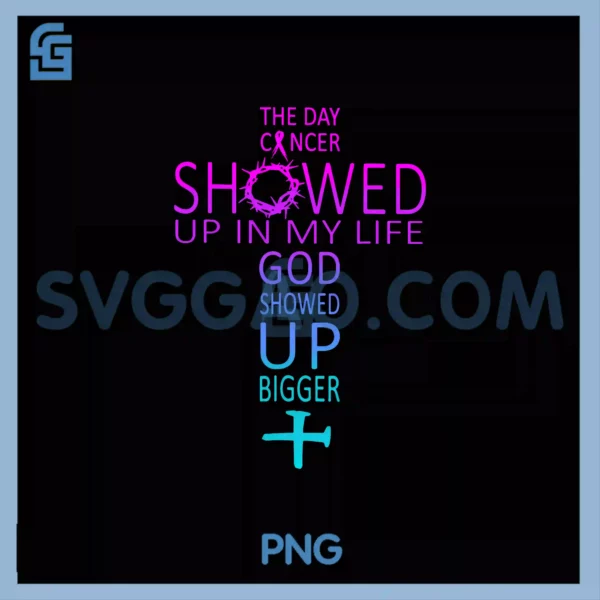 The Day Cancer Showed Up In PNG, My Life God Showed Up Bigger TPNG – SVGGAO