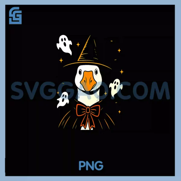 Silly Goose Spooky Goosey PNG, Halloween Spice Retro PNG – SVGGAO