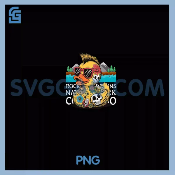 Rubber Duck Punk PNG, Heavy Metal PNG – SVGGAO