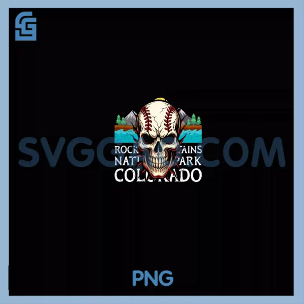 Scary Baseball PNG, Skull Skeleton Halloween 2025 PNG – SVGGAO