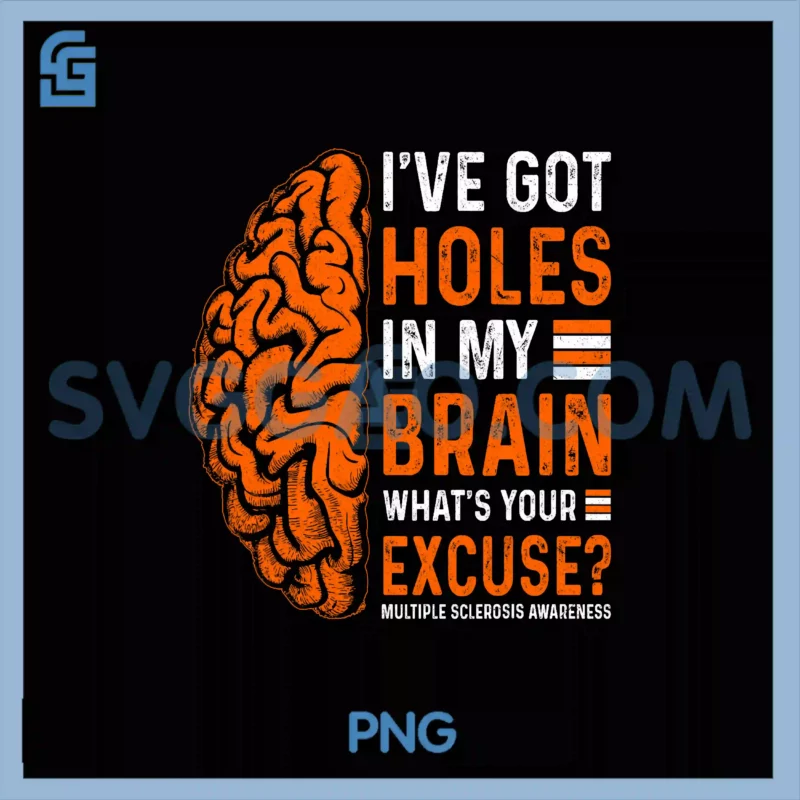 MS Multiple Sclerosis PNG, Awareness Orange Ribbon PNG