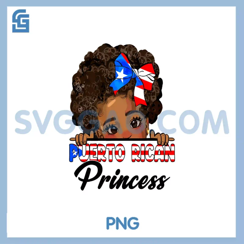 Puerto Rican Princess Puerto PNG, Rico Hispanic Heritage PNG