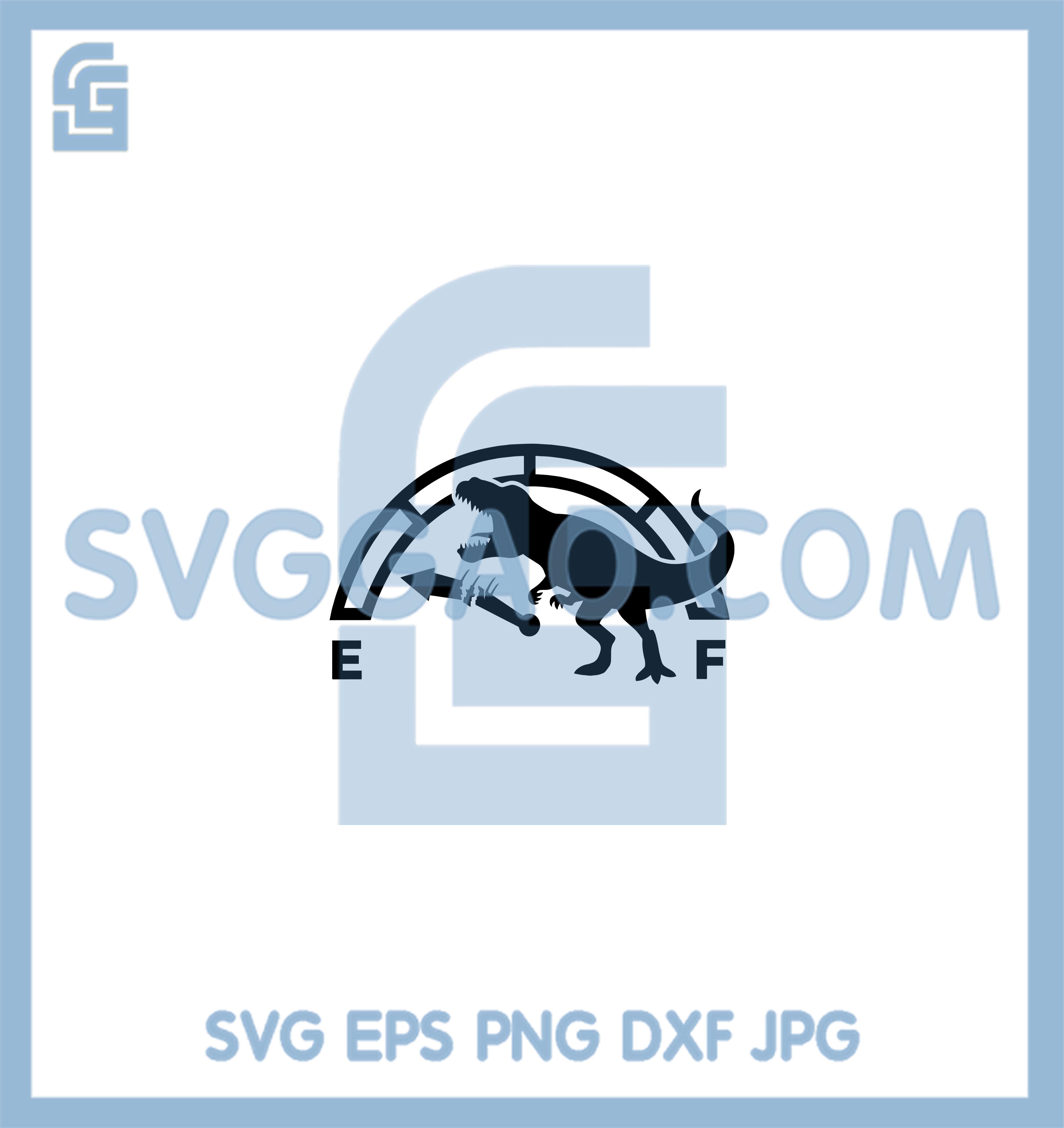 Dinosaur Gas Tank Decal Svg, T Rex Attack Gas Svg, Dinosaur Gas Gauge Svg