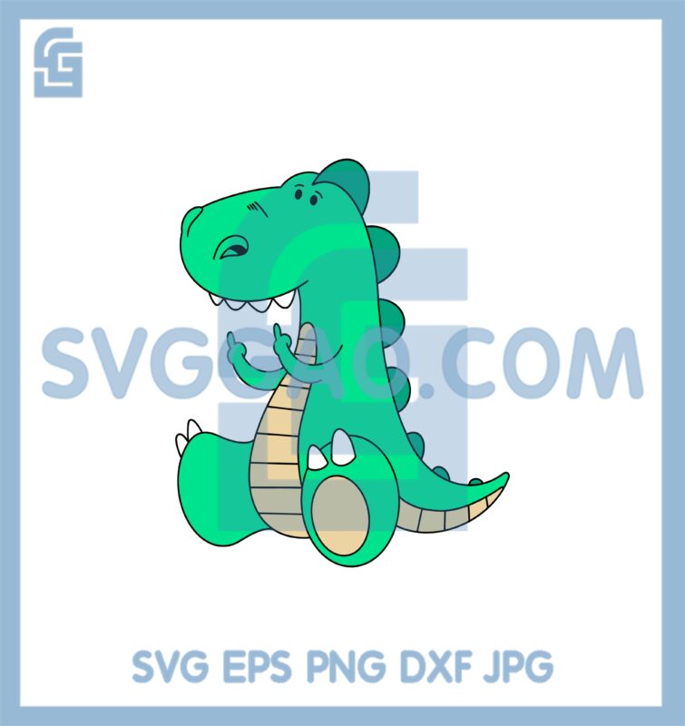 Dinosaur Middle Finger Svg, Middle Finger Svg, Fuck Off Svg, Fuck You ...