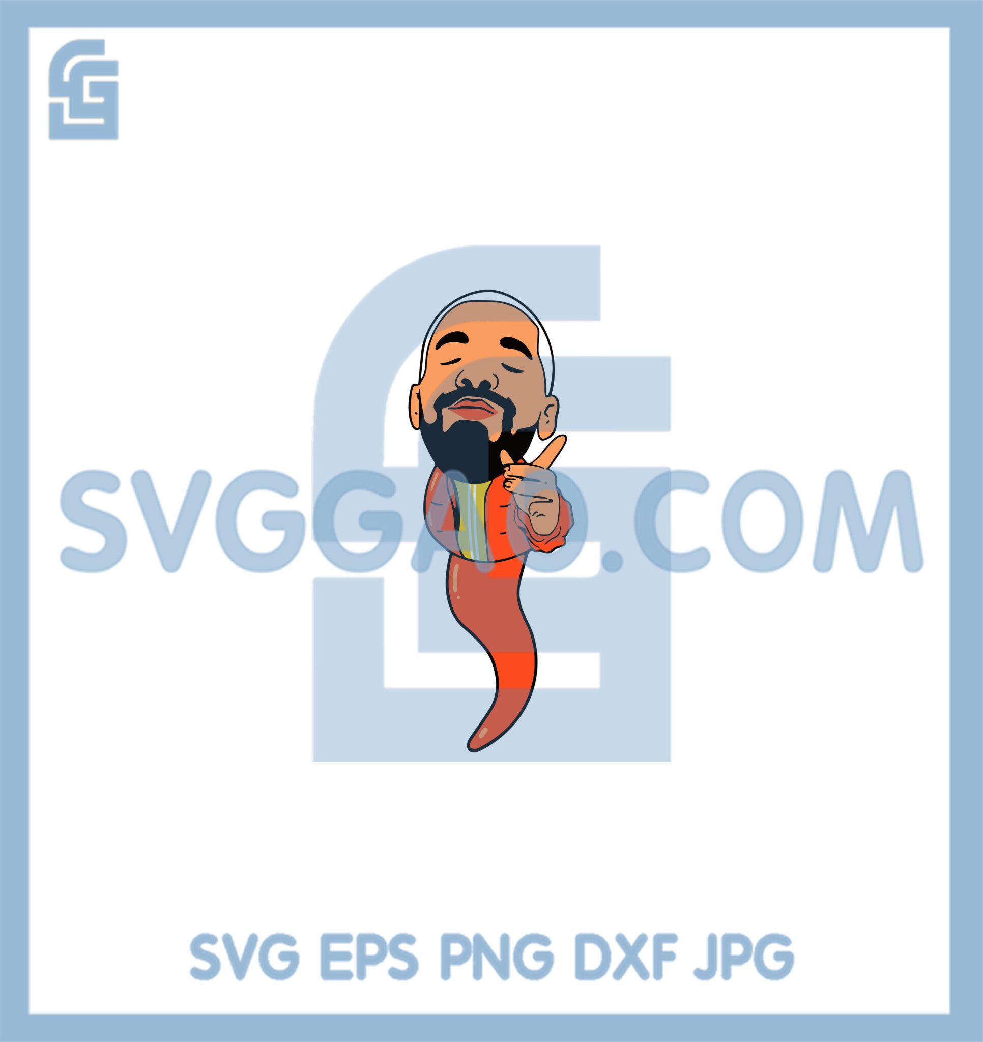 Drake Funny Meme Svg, Drake Ghost Svg, Drake Ghost Cute Svg