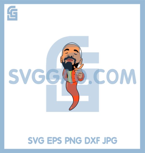 Drake Funny Meme Svg, Drake Ghost Svg, Drake Ghost Cute Svg