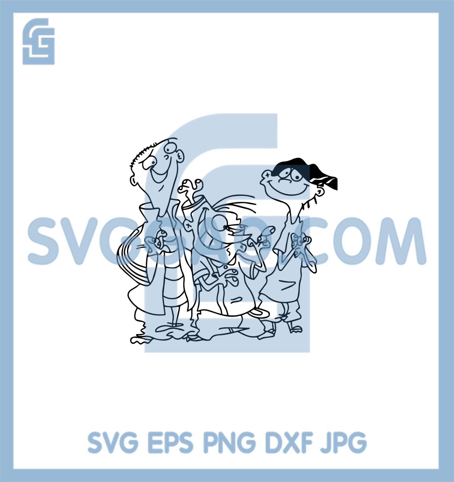 Ed Edd n Eddy Svg, Rolf Svg, Edd Svg, Nazz Svg – SVGGAO