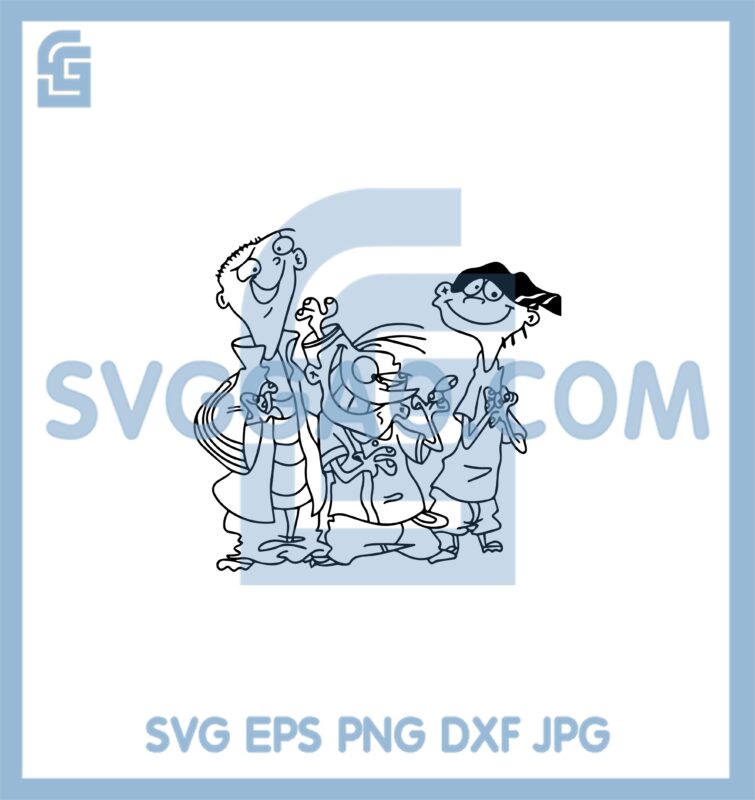 Ed Edd N Eddy Svg, Rolf Svg, Edd Svg, Nazz Svg