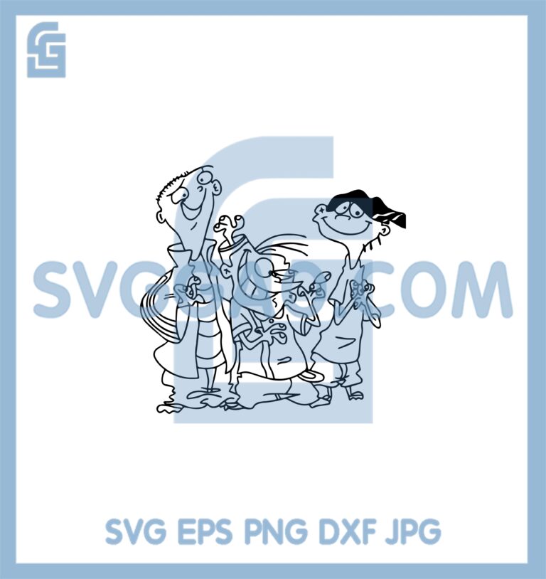 Ed Edd N Eddy Svg, Rolf Svg, Edd Svg, Nazz Svg