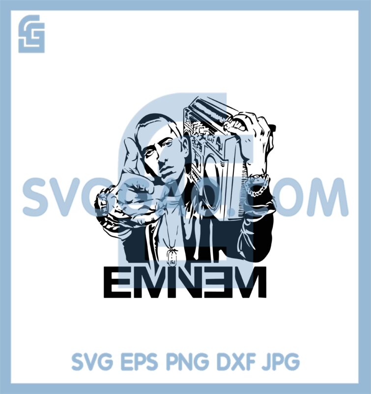 Eminem Commercial Svg, Commercial Svg, Eminem Svg