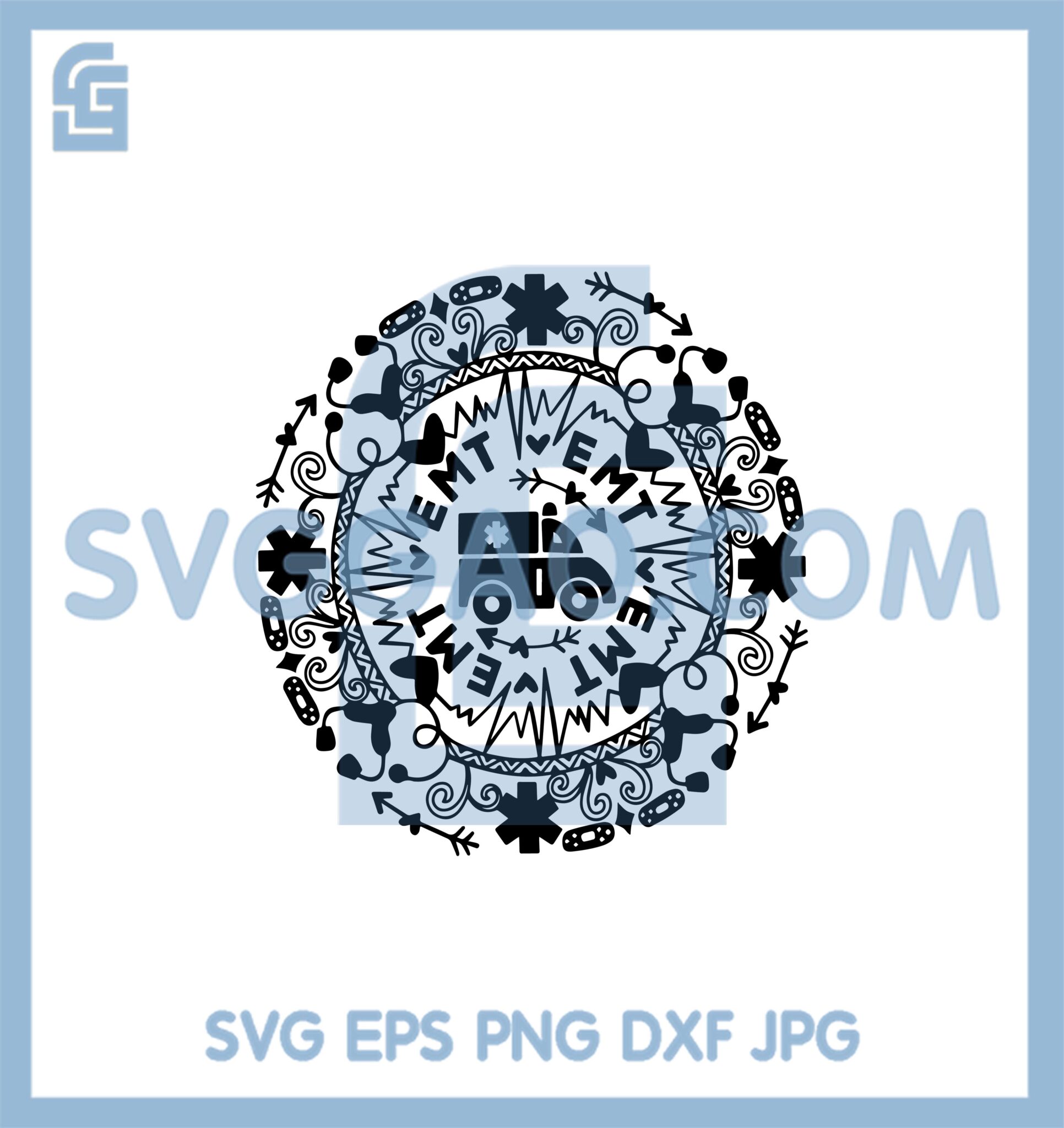 EMT Truck Svg, Truck Nure Svg, Emt Nure Svg – SVGGAO