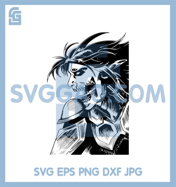 Eren Yeager Attack On Titan Svg, Attack On Titan Svg, Eren Yeager Svg ...