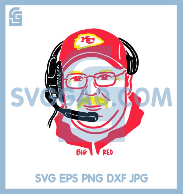 Andy Reid Kansas City Chiefs Svg, NFL Team Svg, Kansas City Svg – SVGGAO